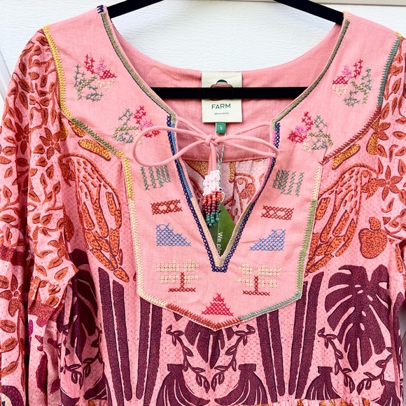 FARM Rio | Dresses | Farm Rio Ainika Print Macaw Maxi Dress | Poshmark